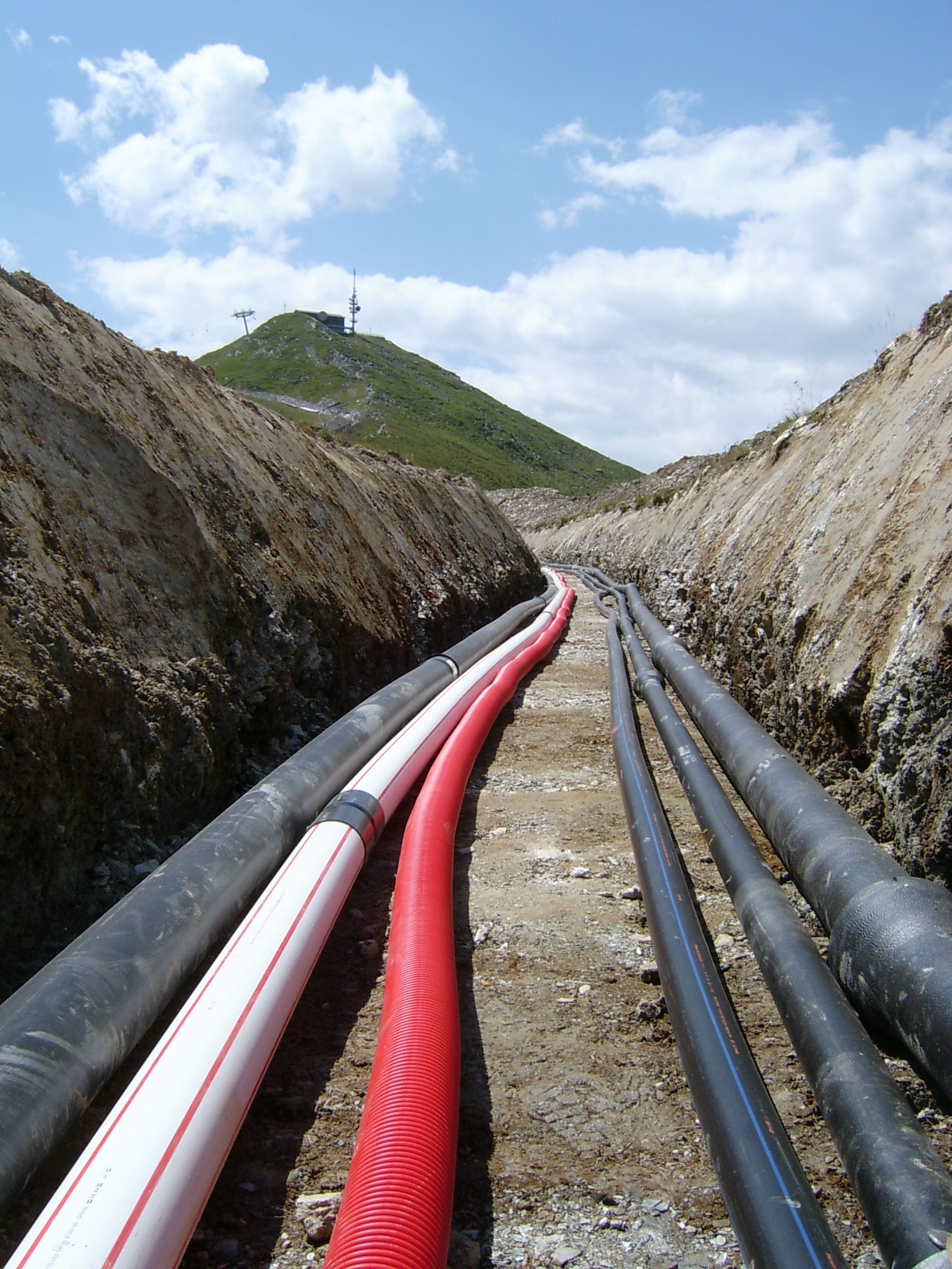 Pump stations under construction – TianHao Machinery QHD